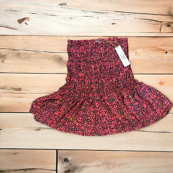 Good Luck Gem | Skirts | Nwt Womens Good Luck Gem Hot Pink Leopard ...